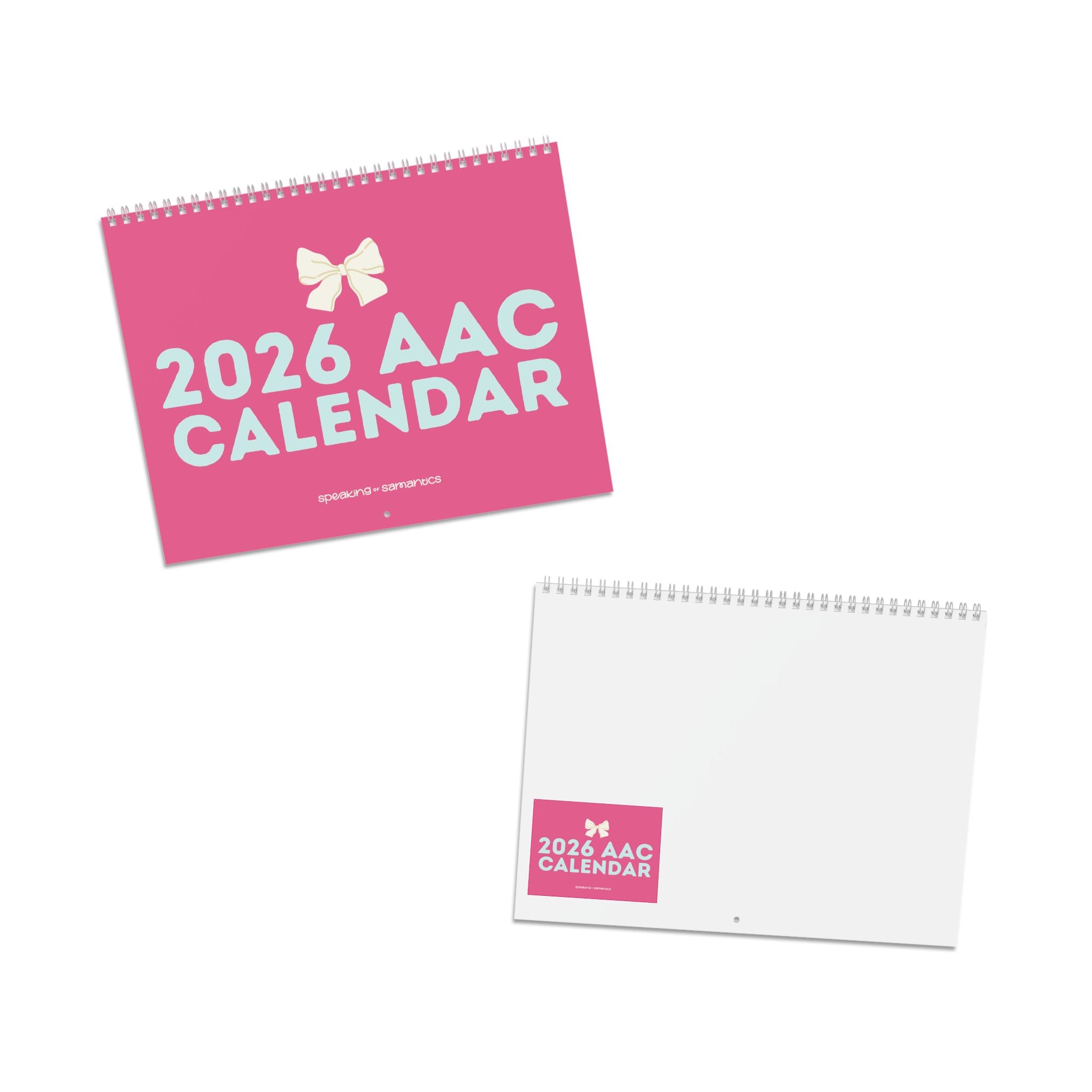 2026 AAC Calendar – Speaking of Samantics