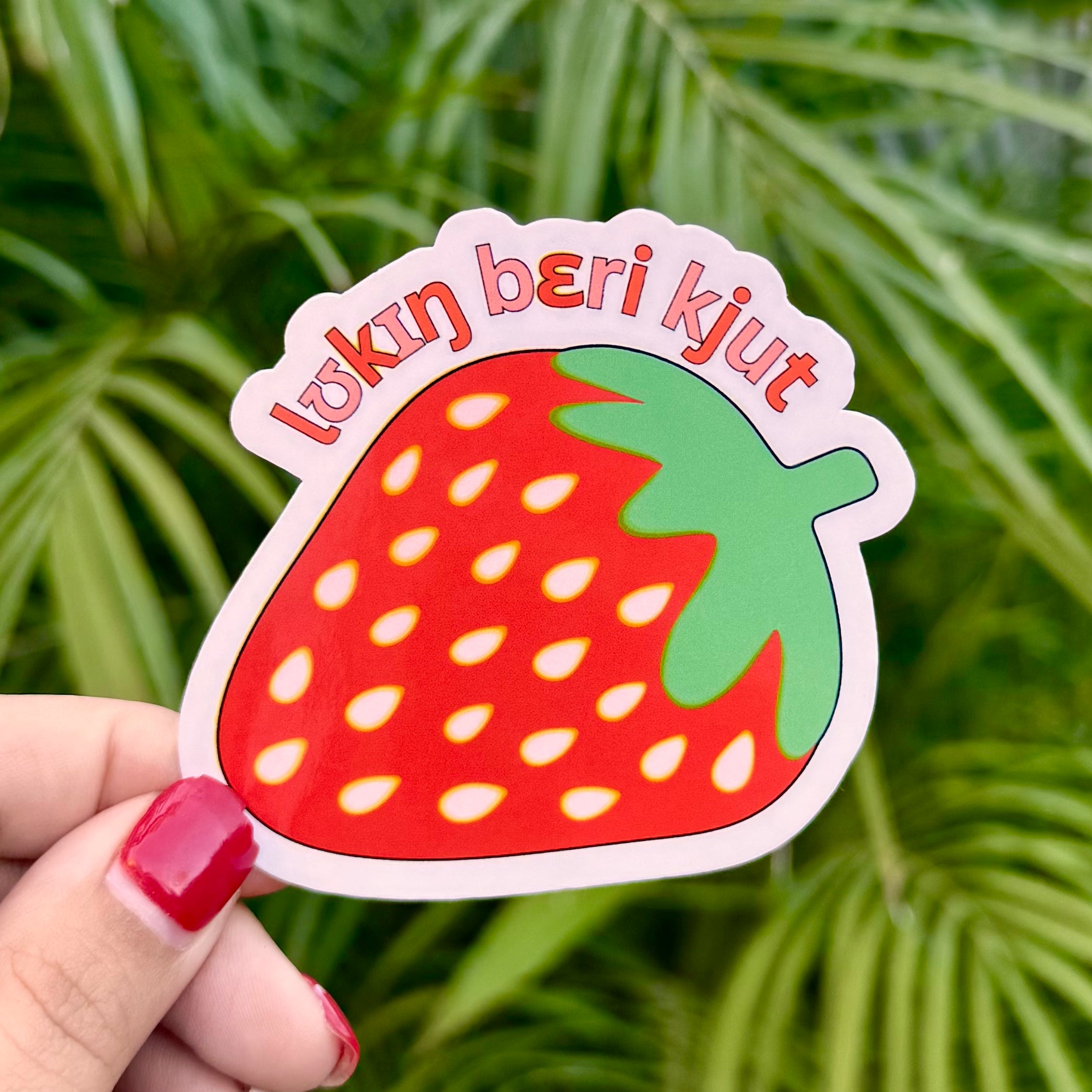 Looking Berry Cute (IPA) Sticker – Speaking of Samantics