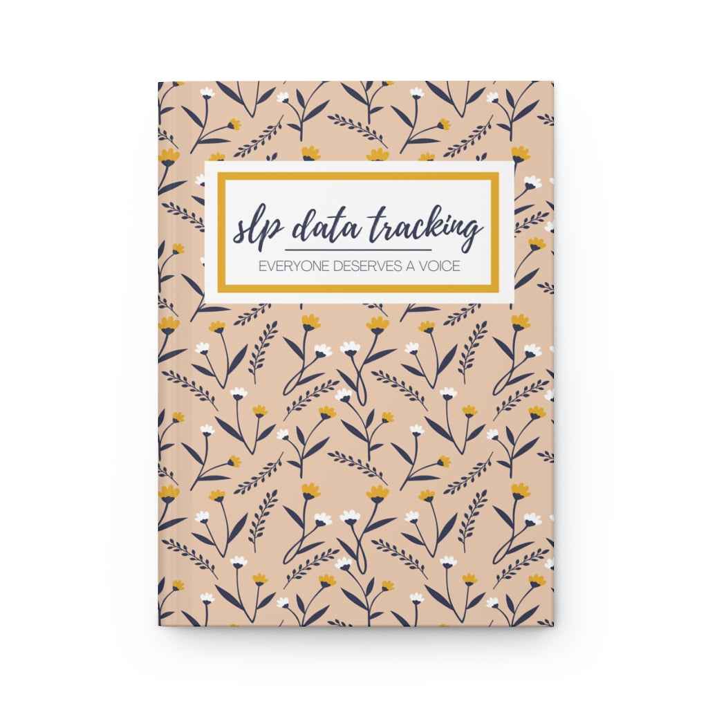 SLP Data Tracking Hardcover Notebook – Speaking of Samantics